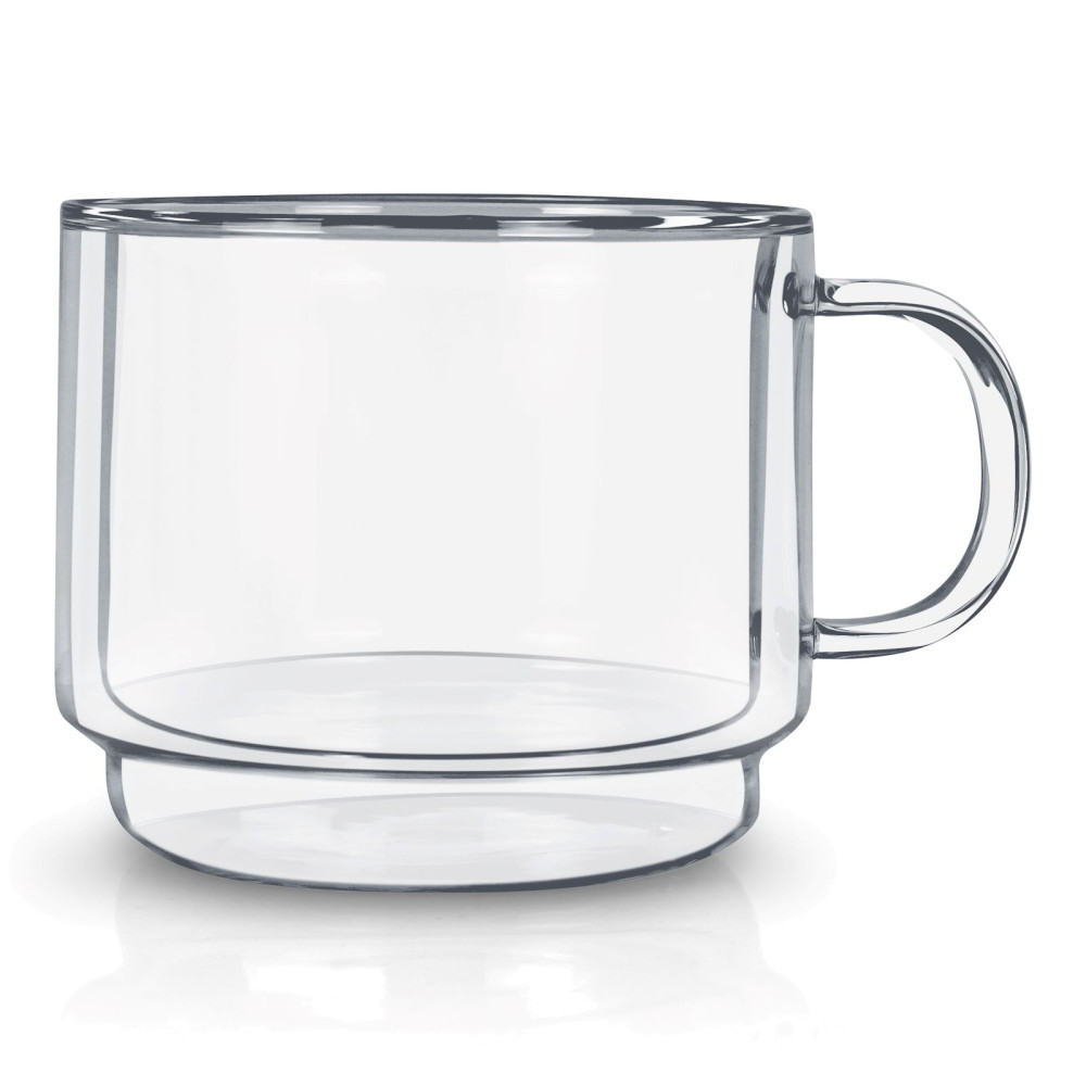 Double Wall Empilable Stackable Mug 450 ml, Set of 2 | Inter ...