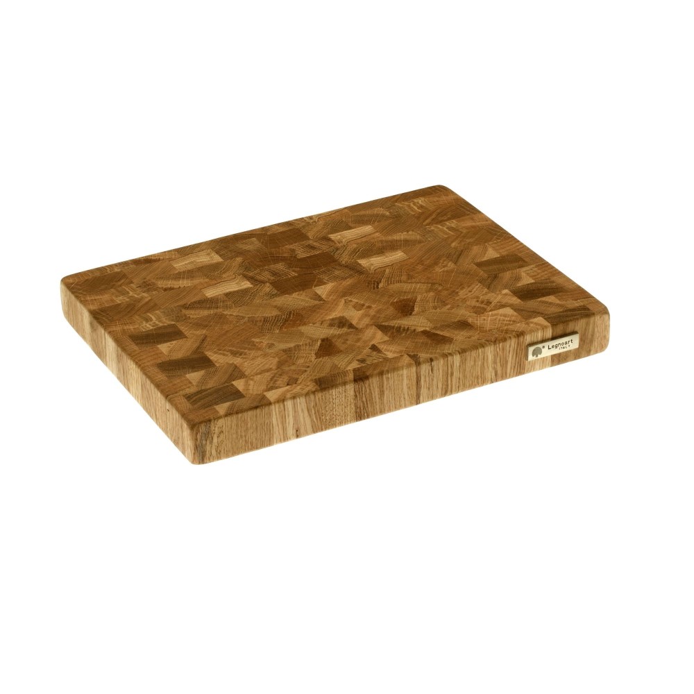 Butchers' Natural Oak Wood Chopping Block 37 cm | Inter-Continental ...