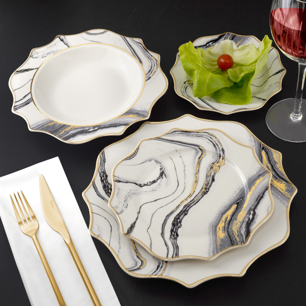Vulcano Dinnerware Collection | Inter-Continental Mercantile - ICM Canada