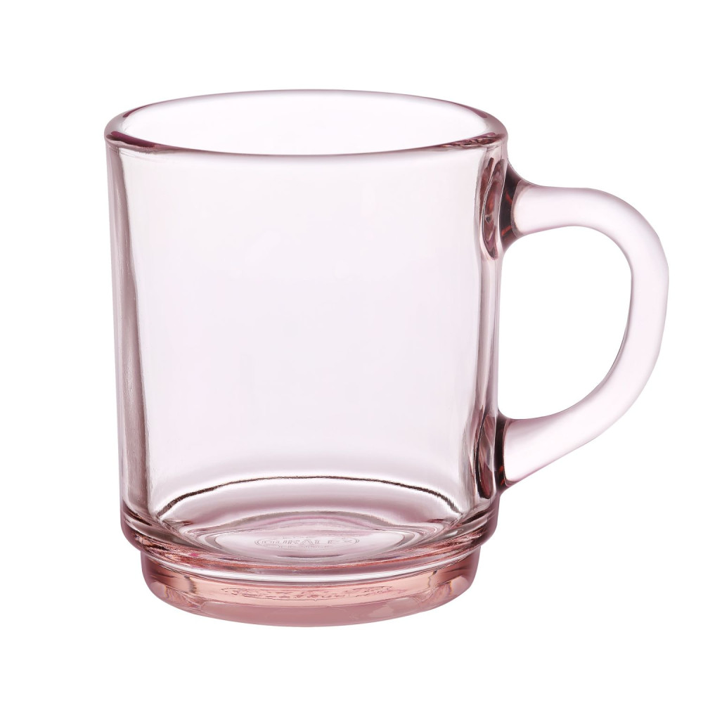 Duralex Versailles Rose Mug 260 ml, Set of 6 | Inter-Continental ...