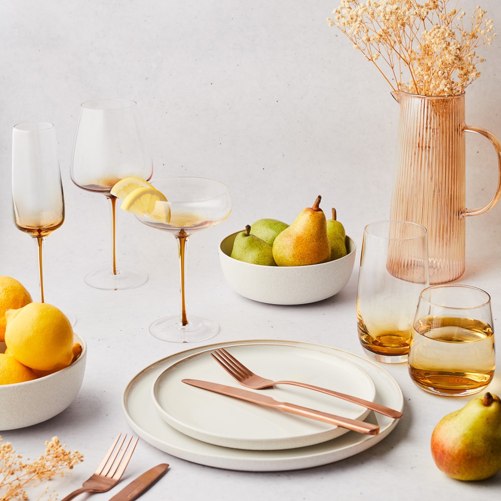 Quartz Pure 12 Piece Dinnerware Set, Service for 4 | Inter-Continental ...