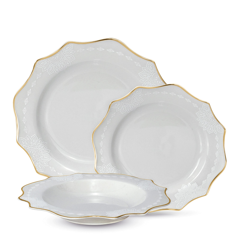 Baroque Dinnerware Collection | Inter-Continental Mercantile - ICM Canada