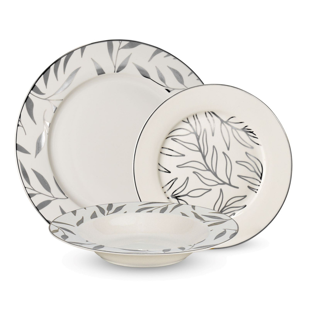 Olive Leaves Platine Dinnerware Collection | Inter-Continental ...